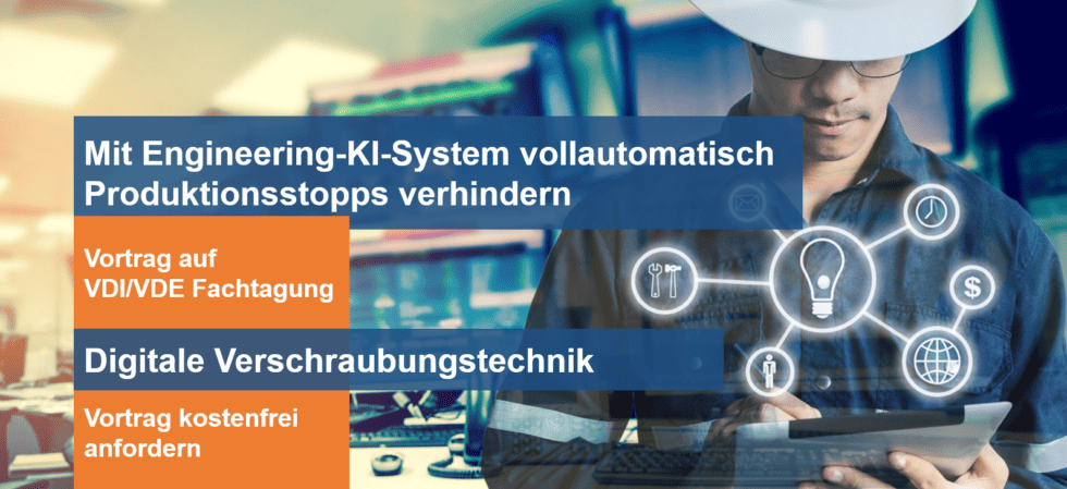 KI-Vortrag auf VDI/VDE-Fachtagung „Digitale Verschraubungstechnik 2023“ - Contech Software Analyser